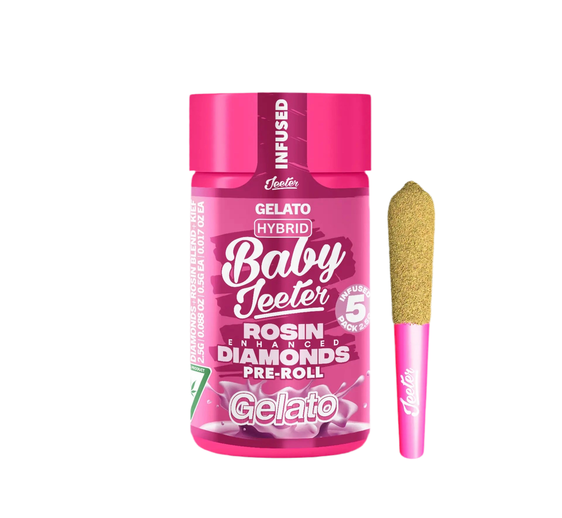 Baby Jeeter Gelato Hybrid Strain Pre-Roll Multi-Pack – Free Smoke NYC